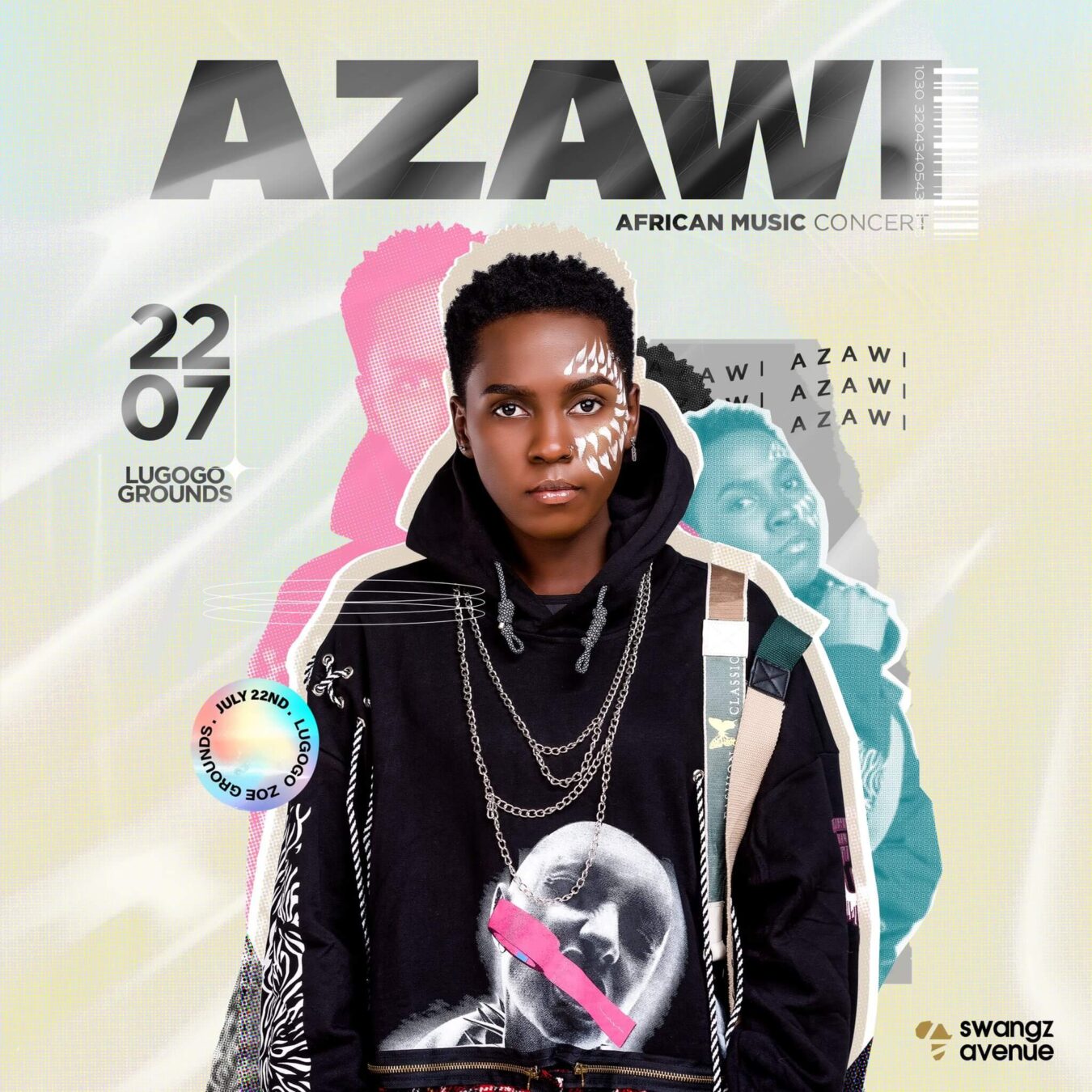 African Music Concert: Azawi Live at Lugogo Cricket Oval on July 22 ...