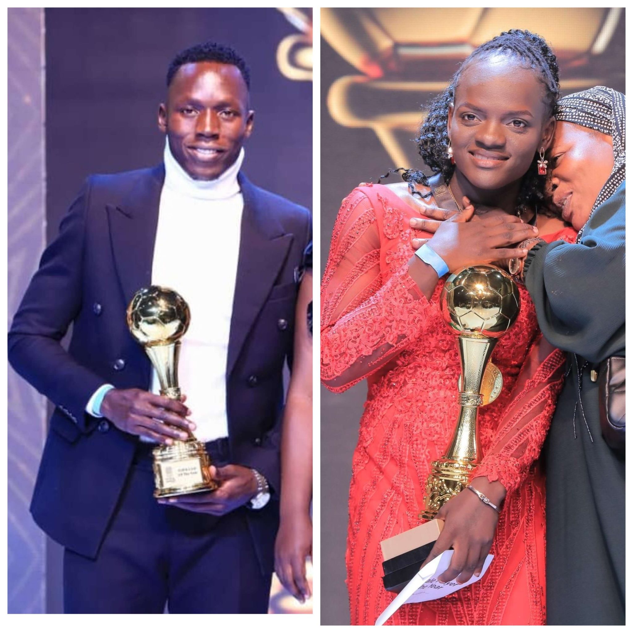 Omedi and Nandede named 2024 MTN FUFA Footballers of the Year ...