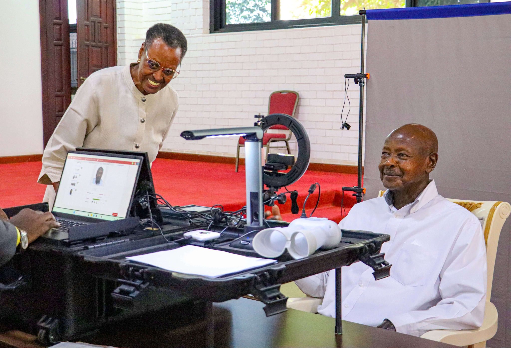 Museveni and First Lady Join National ID Renewal Drive in Uganda ...