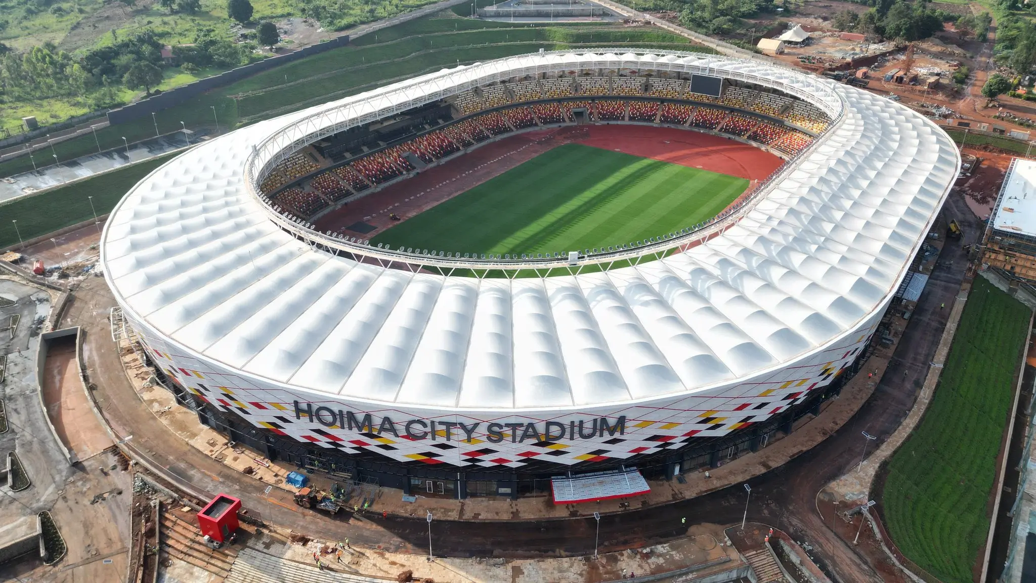 Hoima Stadium nearly complete as Uganda readies for AFCON 2027 ...